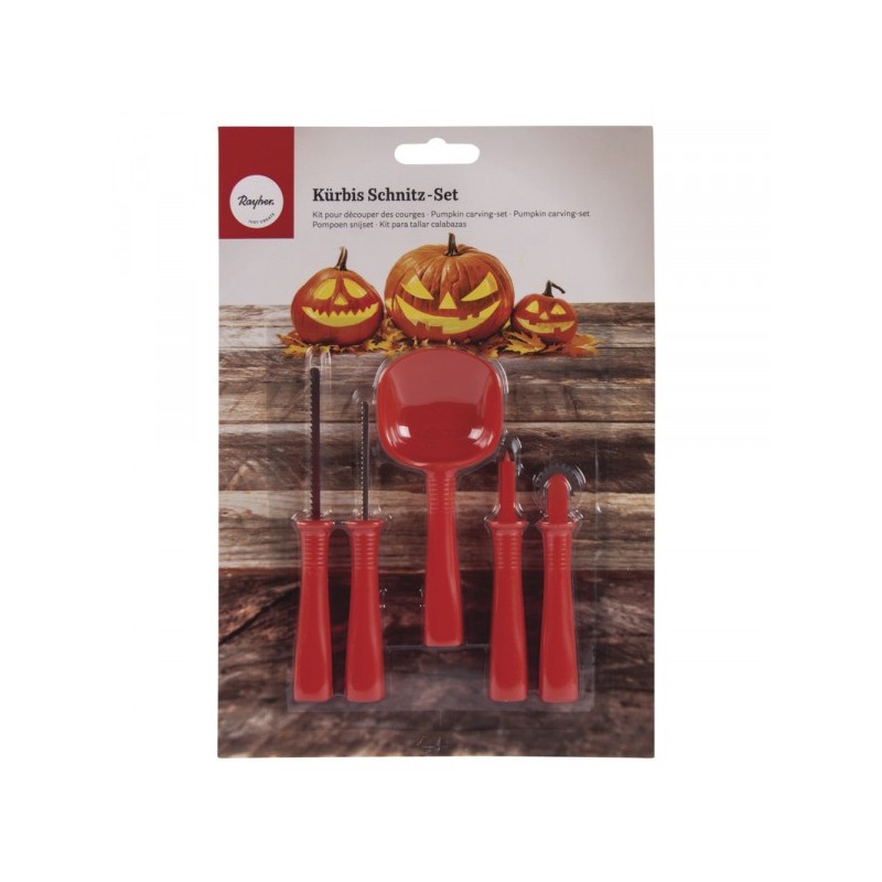 5 in 1 Kürbis Schnitz Set