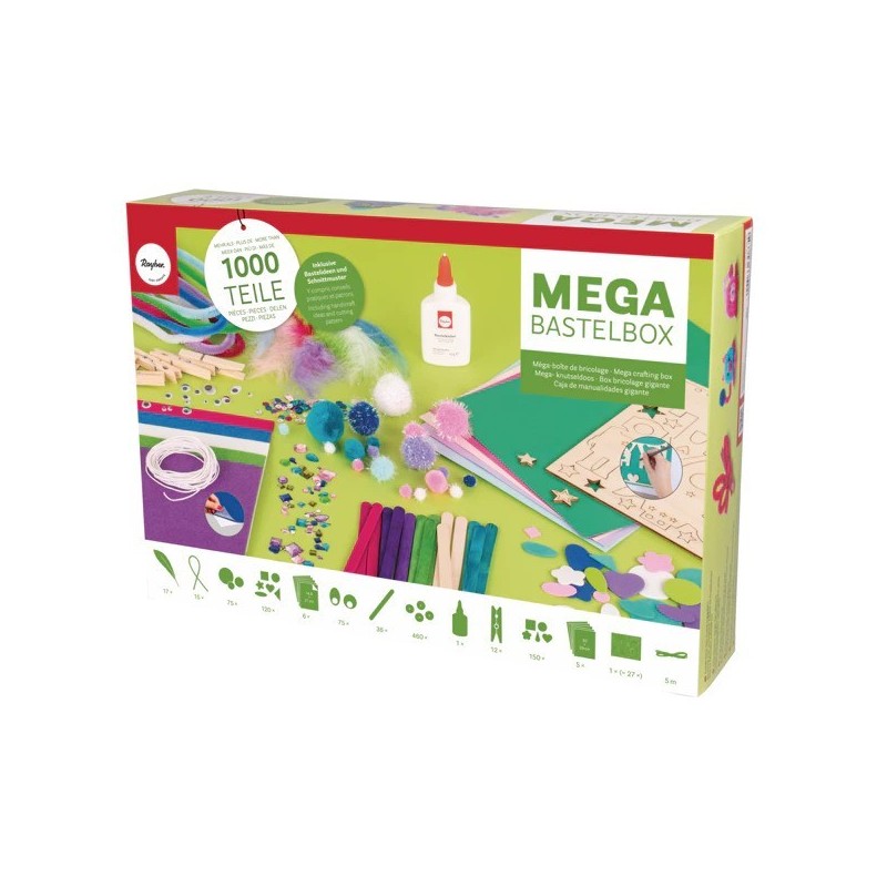 Rayher Mega Bastelbox Fantasy 1000 Teile